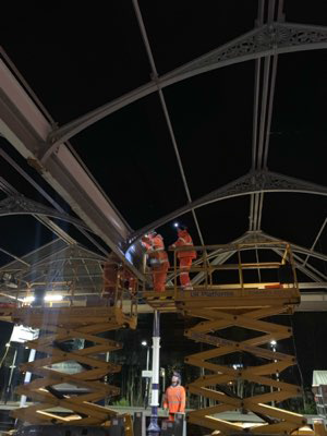 Kilmarnock Station Roof Canopy - Project Case Study | Covanburn Contracts
